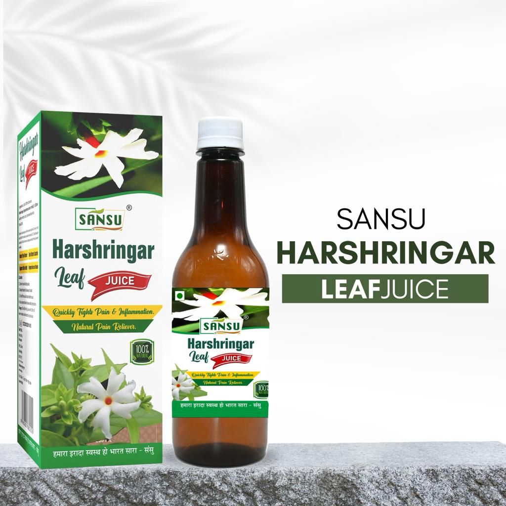 SANSU Organic Harshringar Leaf Juice -500ml – sansu health care
